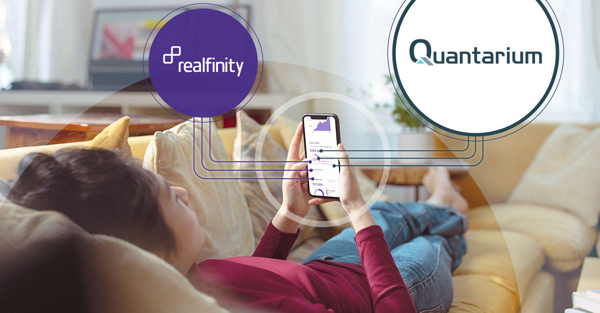 Realfinity Announces Partnership with Quantarium - Quantarium